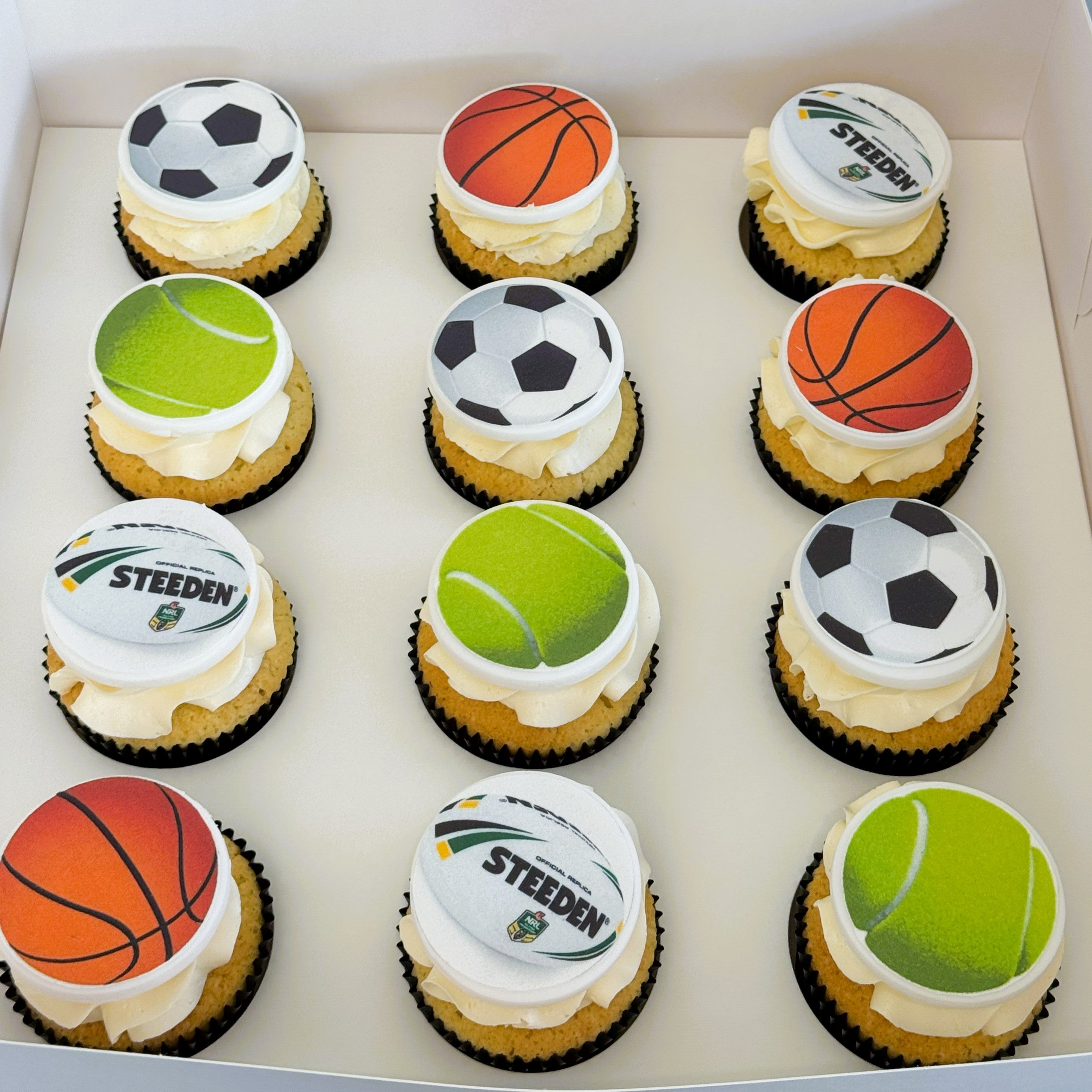 Sporty Cupcakes