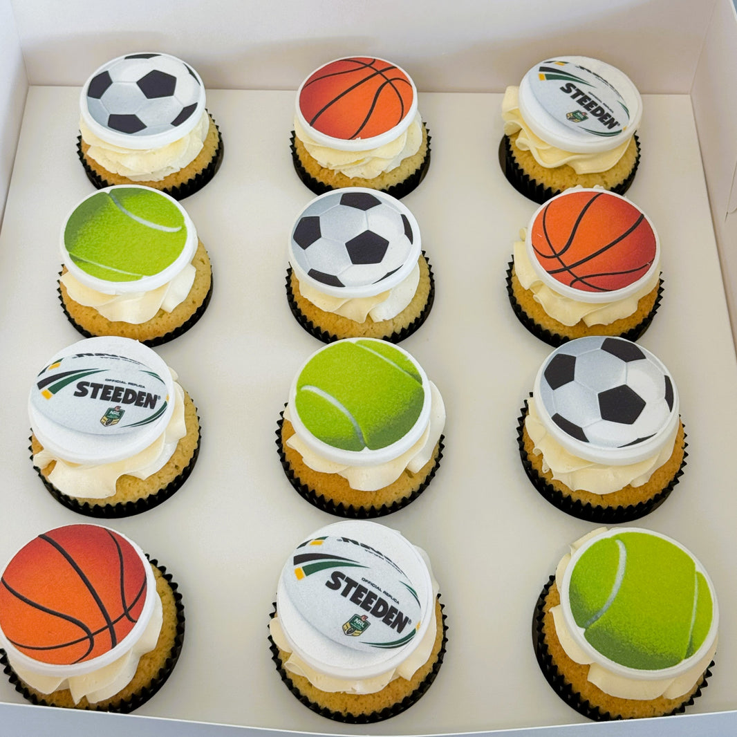 Sporty Cupcakes
